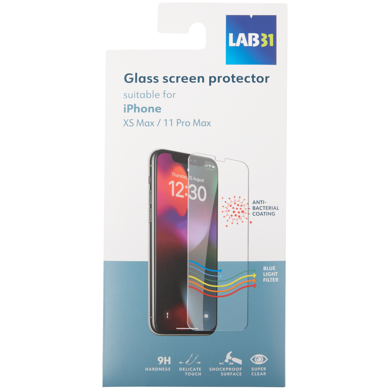 Lab31 iPhone screenprotector Apple Transparant | Action BE