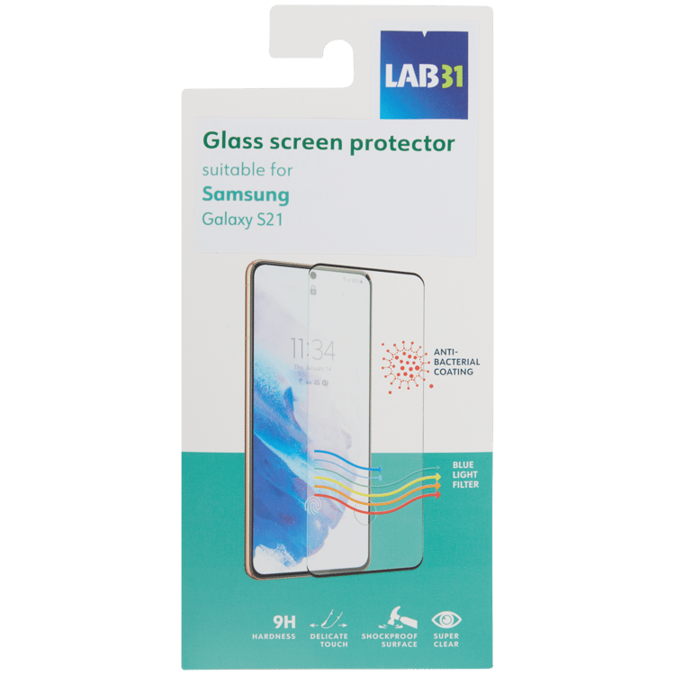Lab31 screenprotector Samsung Transparant | Action.com
