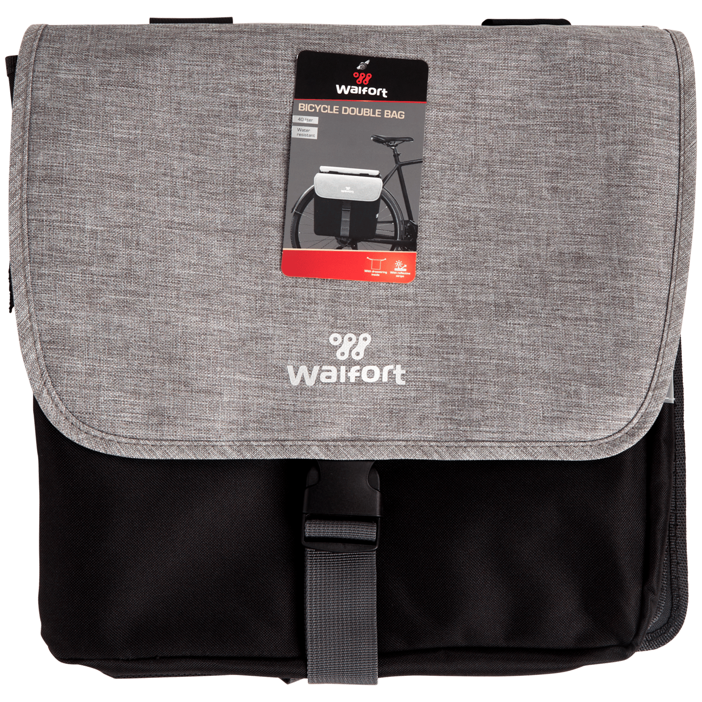 Podwójna torba rowerowa Walfort | Action.com