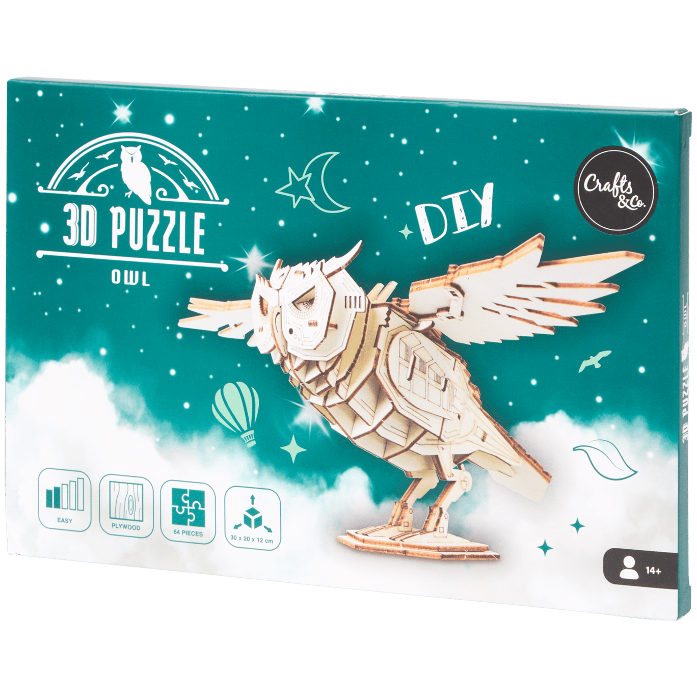 3d Puzzelstukjes Tekening Avenq Houten Puzzel 3D Leeuwen Puzzel