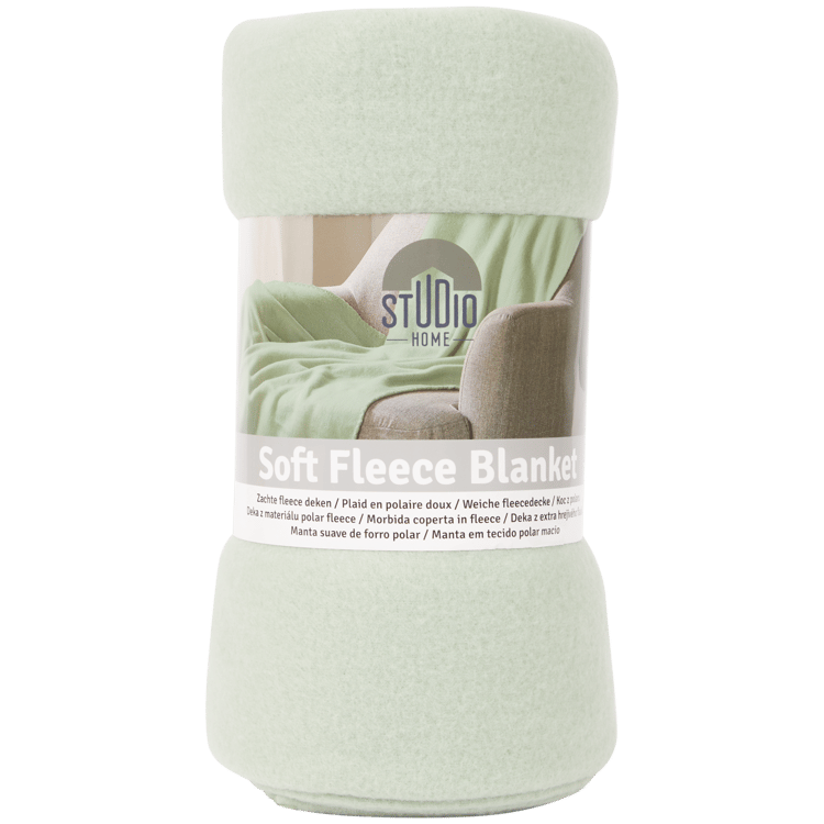 Plaid en polaire Studio Home | Action FR