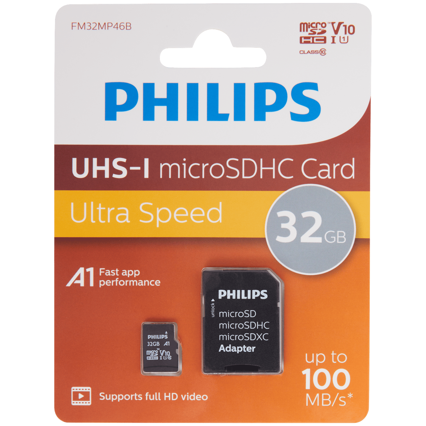 Philips Geheugenkaart 32 Gigabytes Action NL Philips Geheugenkaart 32 Gigabytes Action NL