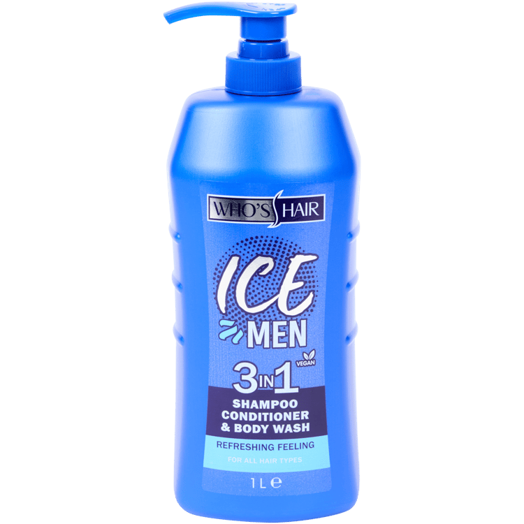 3v1 Who's Hair Ice Men 1 litr | Action CZ