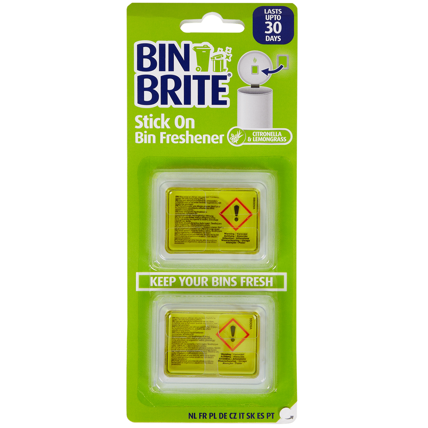 Désodorisant pour poubelle Bin Brite | Action FR