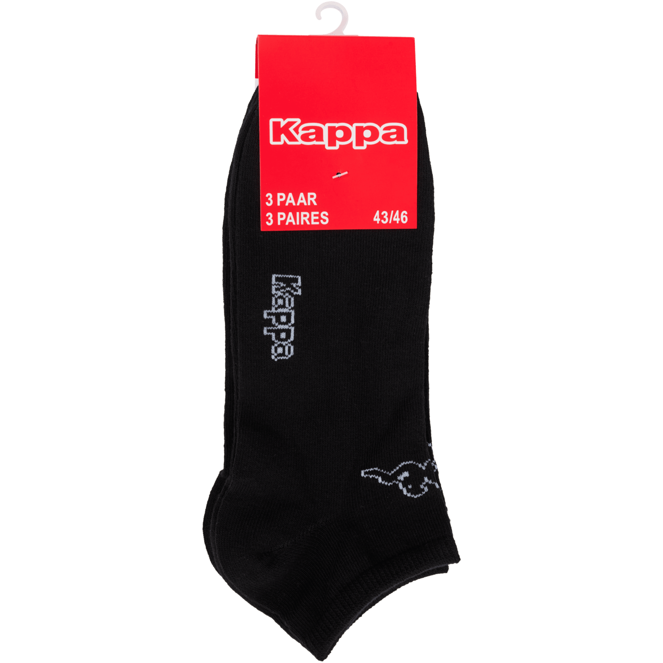 Kappa sneakersokken Zwart | Action NL