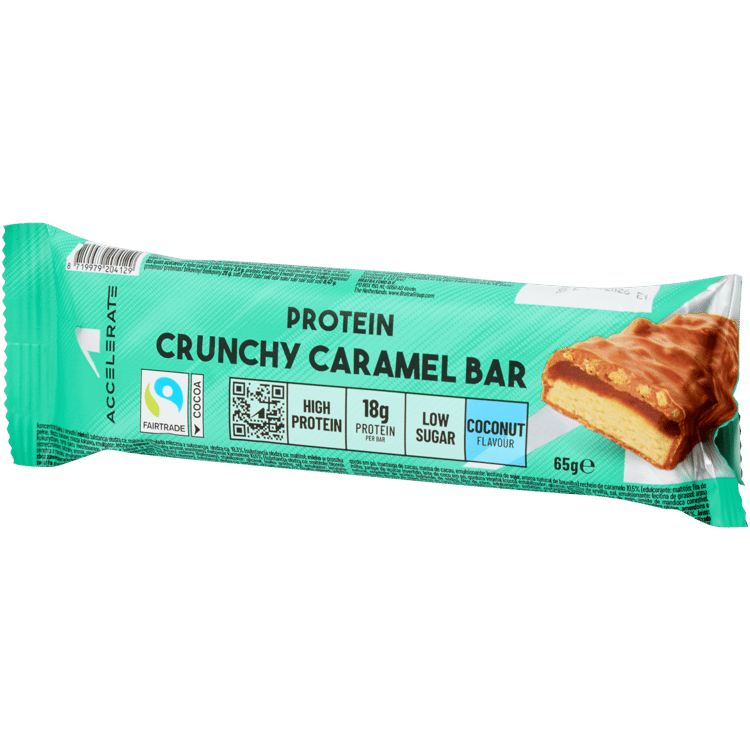 Proteinová tyčinka Accelerate Crunchy Caramel | Action CZ