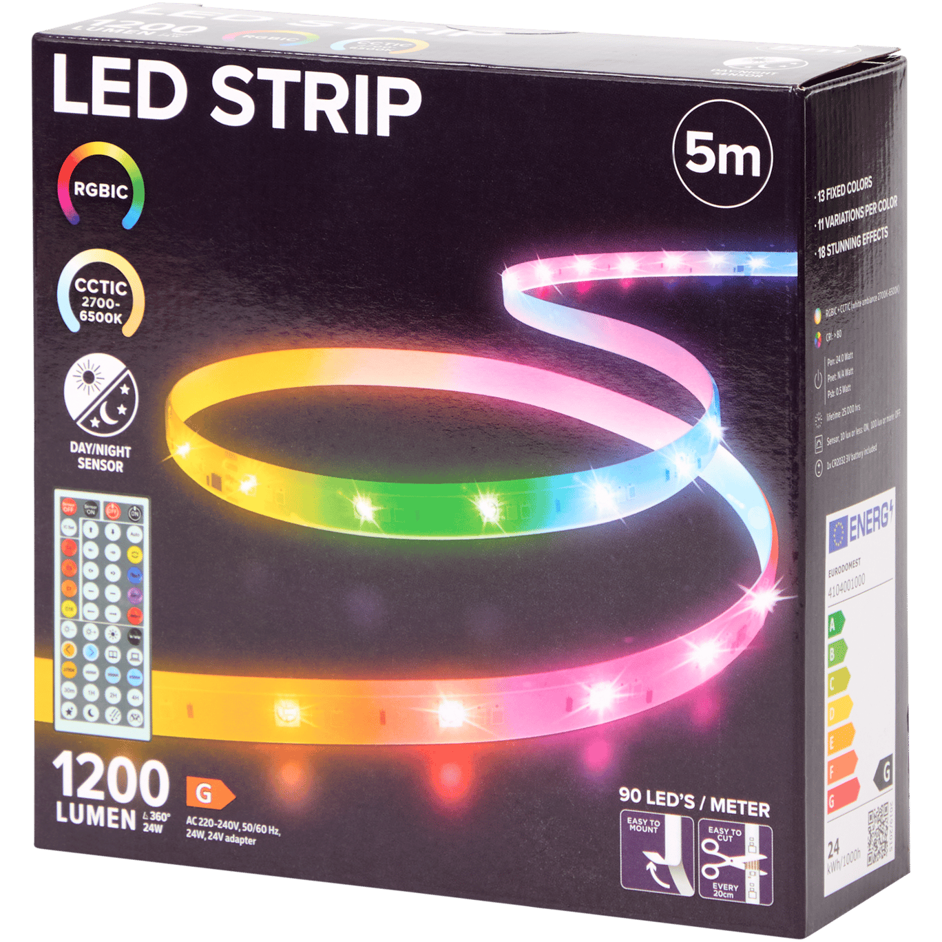 Eurodomest LED-Streifen 24 watt 1200 lm | Action CH