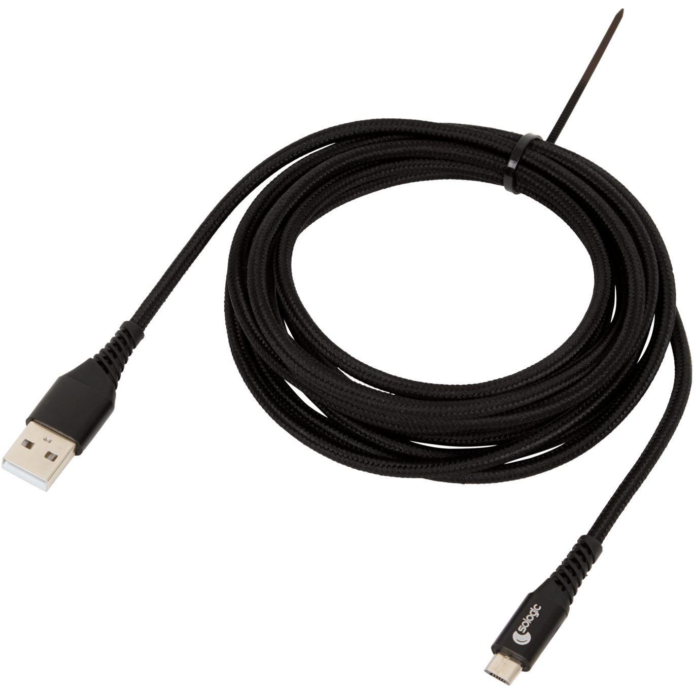 Cavo dati e alimentazione Sologic Micro-USB 3 m | Action IT
