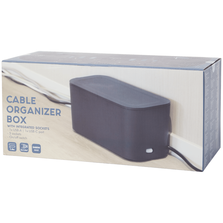 Box na kabely se zásuvkou | Action CZ