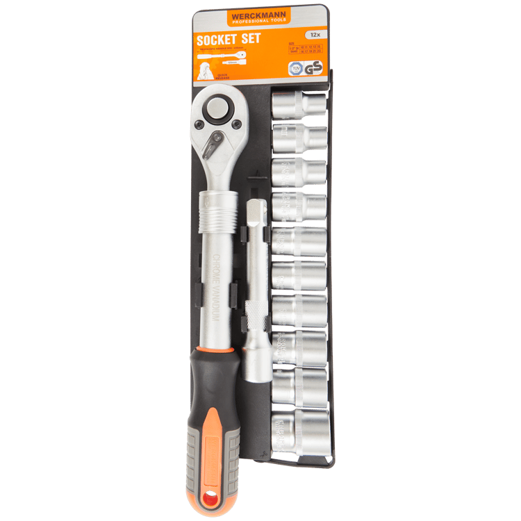 Werckmann Steckschlüssel-Set mit Ratsche | Action DE