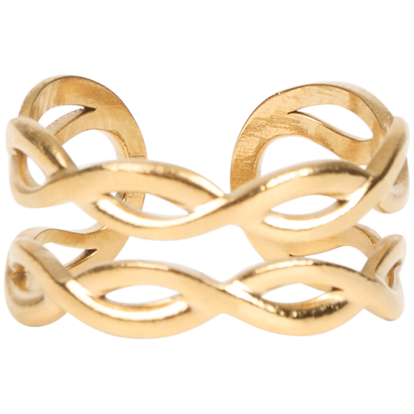 Anillo chapado en oro | Action ES