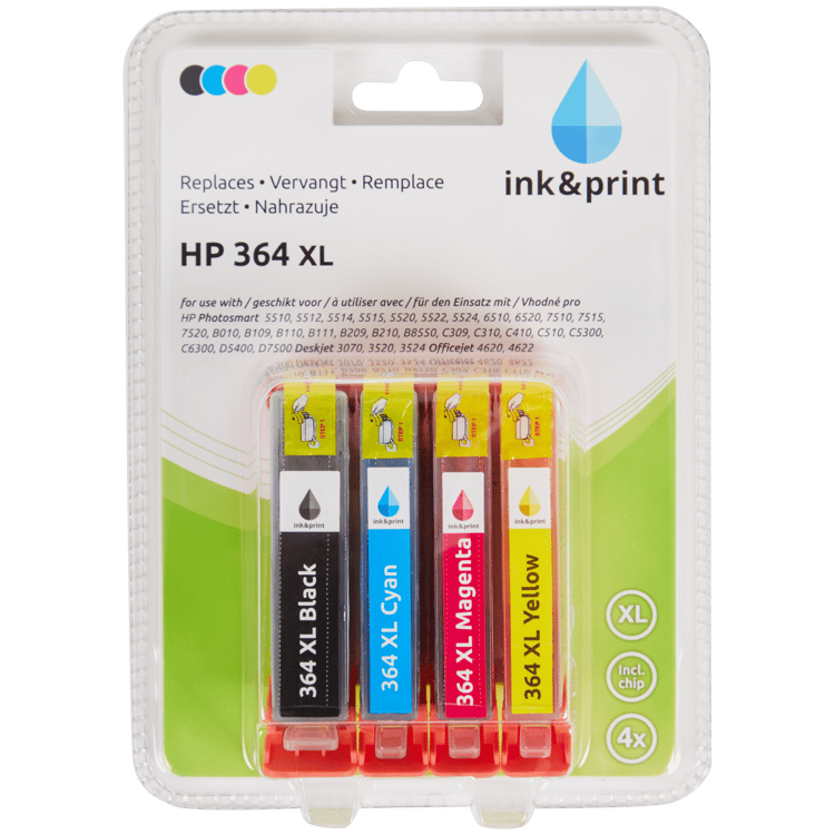 Ink & Print inktcartridges HP 364 XL | Action.com